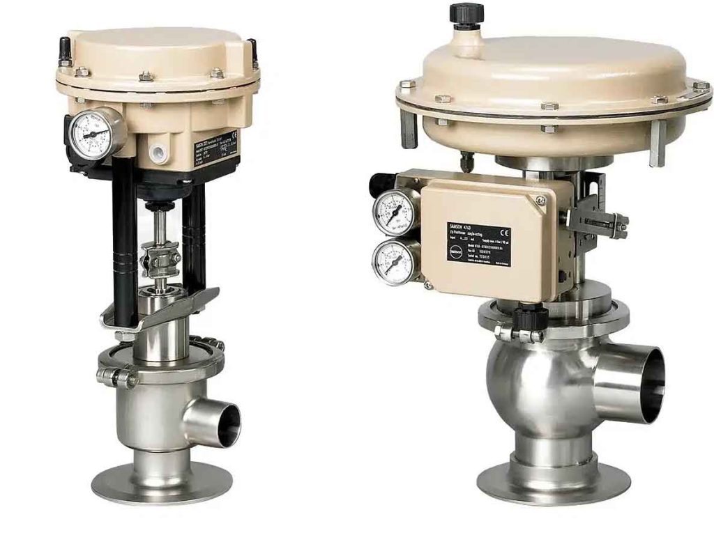 Van điều khiển Samson 3522, 3241,... có chất lượng rất tốt.