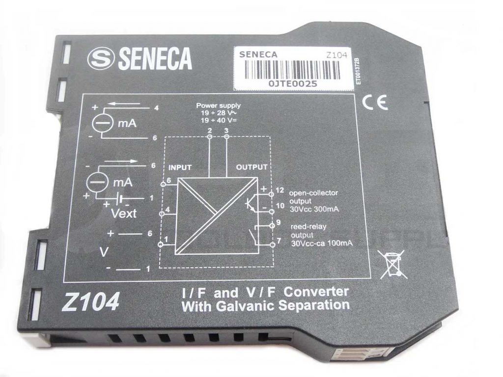 Bộ chuyển đổi tín hiệu analog sang xung Z104 đến từ Seneca/Ý