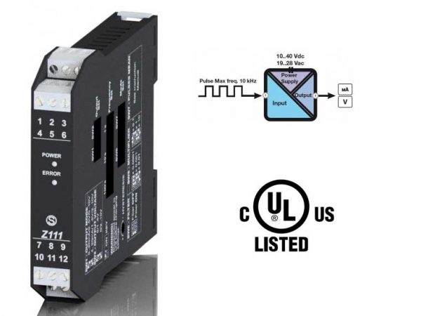 Bộ chuyển đổi tín hiệu xung sang analog Z111 đến từ Italia